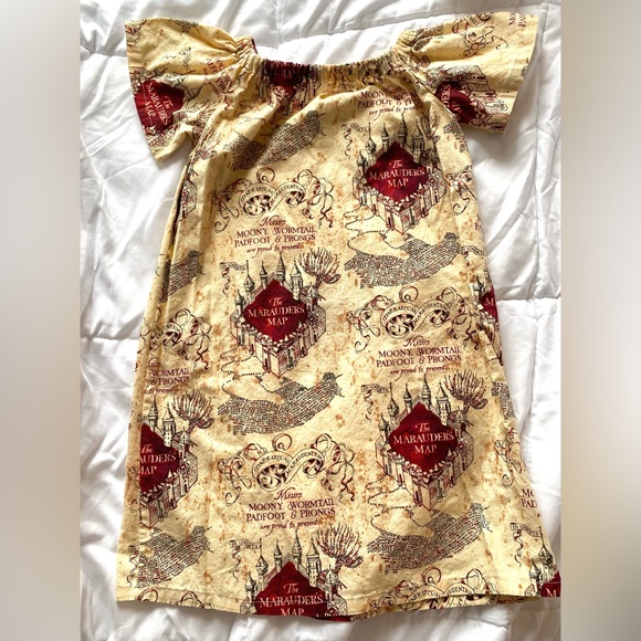 Dresses | Size 6 Harry Potter Marauders Map Shift Dress | Poshmark
